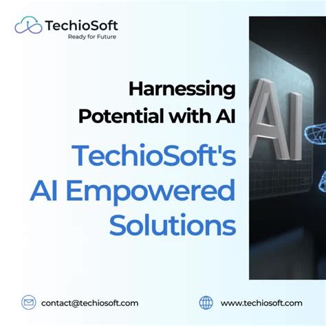 Techiosoft On Linkedin Techiosoft Harnessingai Powerofai Sparkinnovation