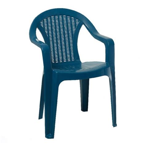 პლასტმასის სკამი ლურჯი