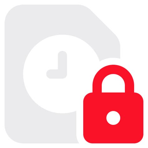 File Padlock Document Archive Security Icon Download On Iconfinder