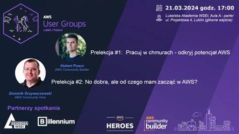 Aws User Group Poland Meetup 12024 Lublin Crossweb