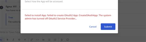 Install Command Should Fail Is Oauth2 Is Disabled · Issue 399 · Mattermostmattermost Plugin
