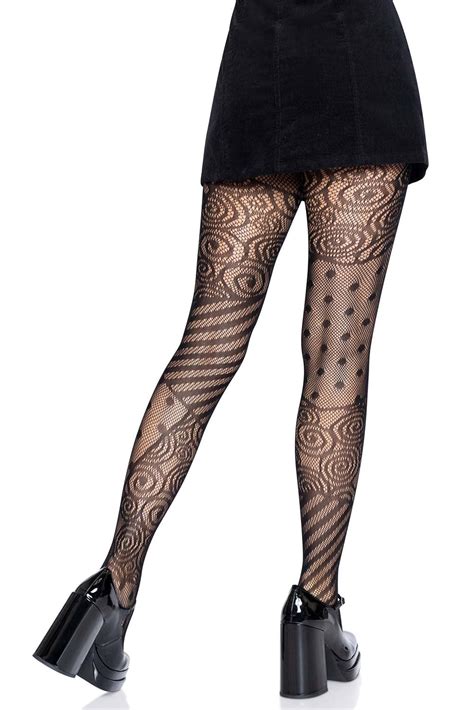 Sallys Stitches Patchwork Tights Vampirefreaks
