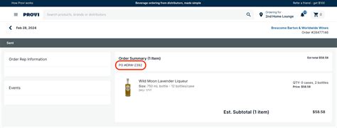 New Product Feature Po Numbers