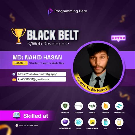 Md Nahid Hasan On Linkedin Programminghero Mernstack Mernstackdeveloper Webdevelopment