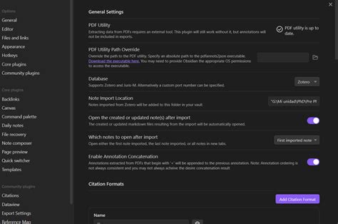 import failed check developer console for details zotero obsidian
