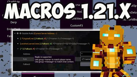 Minecraft Macros 1218 Fabric How To Use Spotlight Chat Tools