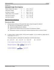 Comprehensive Guide To Quantum Physics Fundamentals And Course Hero