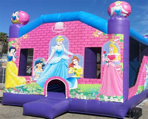 Crazy Bouncy Castle Hire Perth Jumping Castles Disney Princess Large