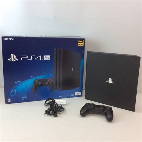 【やや傷や汚れあり】no6903【sony】ps4 Pro 1tb Cuh 7000b ジェットブラック Playstation4 4k