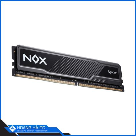 Ram Ddr4 Apacer 16gb 3200mhz 1x16gb Oc Nox Black