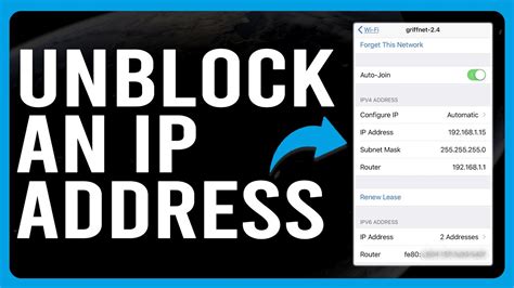 How To Unblock An IP Address How To Unbanned Your IP Address YouTube