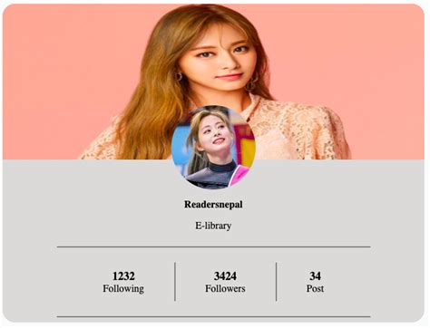 Social Media Profile Page Using HTML And CSS Readersnepal