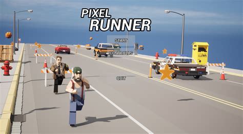 Pixel Runner By Alien Tech