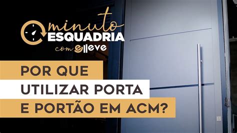 Por Que Utilizar Porta E Portão Em Acm Youtube