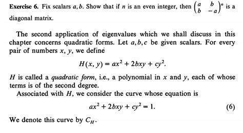 Solved A B Exercise 6 Fix Scalars A B Show That If N Is Chegg Com