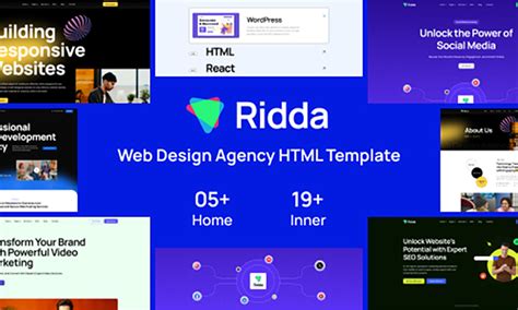 Ridda Web Design Agency Html Template