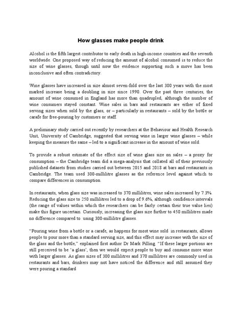 Summary Completion Questions Strategy Practice Pdf Wine Alcoholic
