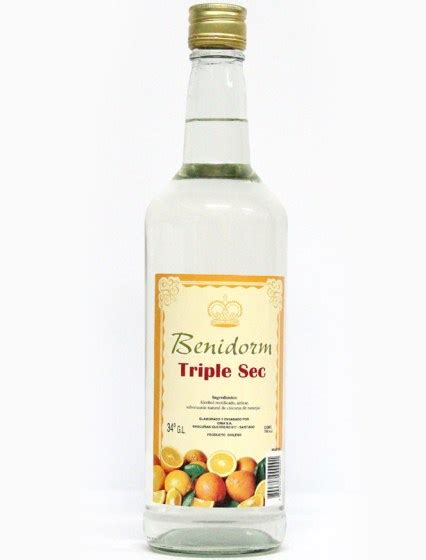 Licores Secos Triple Sec Benidorm