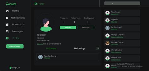 Github Tweeter Orgtweeter Frontend