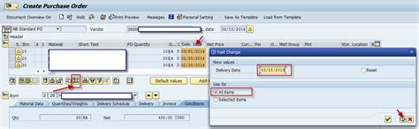 Solved Change Delivery Date PO SAP Community