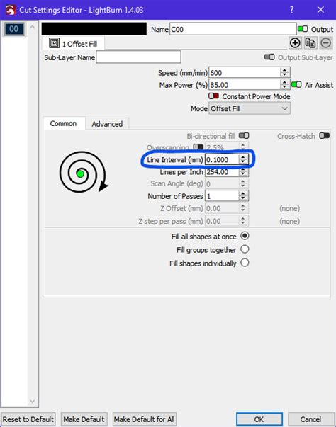 Offset Fill Does Not Fill Completely LightBurn Software Questions LightBurn Software Forum