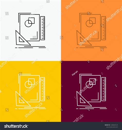 Design Layout Page Sketch Sketching Icon Stock Vector Royalty Free