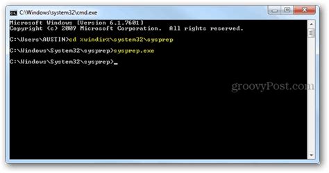 how to run sysprep on a windows pc digisrun