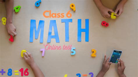Online Test Class 6 Maths Mcq Online Test