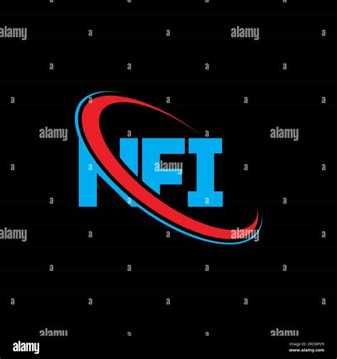 Nfi Logo Nfi Letter Nfi Letter Logo Design Initials Nfi Logo Linked