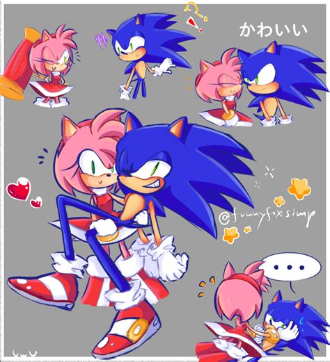 Sonamy By Thefunnyfoxsimp On Deviantart