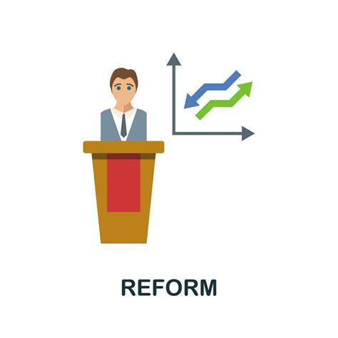 Reform Flat Icon Color Simple Element From Activism Collection Creative Reform Icon For Web