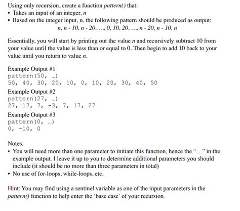 Solved Takes An Input Of An Integer N Based On The