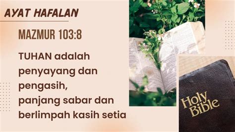 Paidea - Ayat Hafalan Mazmur 103:8