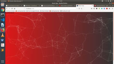 如何在 react 项目中使用 particles js？ 码农参考