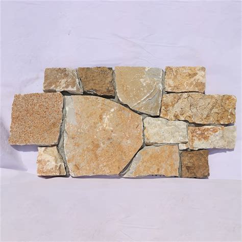 China Interlocking Stone Panel Beige Color Limestone Facade Walling