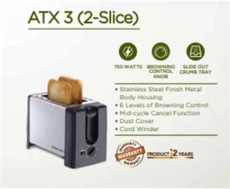 BAJAJ ATX 3 2 Slice At Best Price In New Delhi By Electra Mak Sales LLP ID 2853733224097