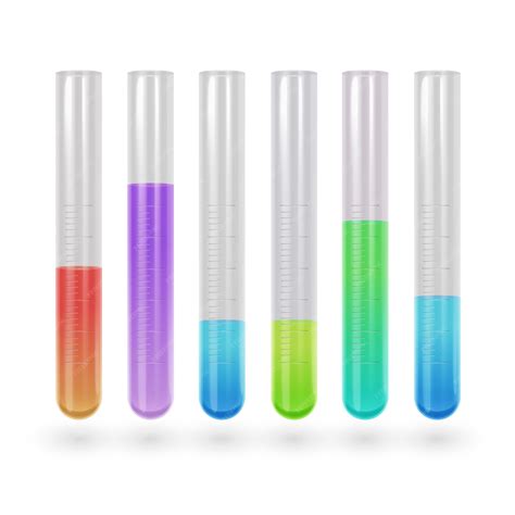 화학 물질이 든 비커 현실적인 3d 실험실 유리 장비 테스트 튜브 및 플라스크 의료 벡터 일러스트 레이 션에 대 한 실험실 유리 프리미엄 벡터