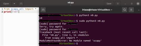 Python Having Issue Importing Scapyall In My File Stack Overflow