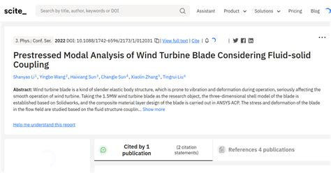 Prestressed Modal Analysis Of Wind Turbine Blade Considering Fluid