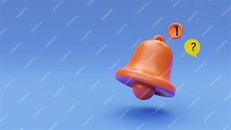 Premium Ai Image 3d Minimal Turnon Notification Concept New Update Reminder New Notification