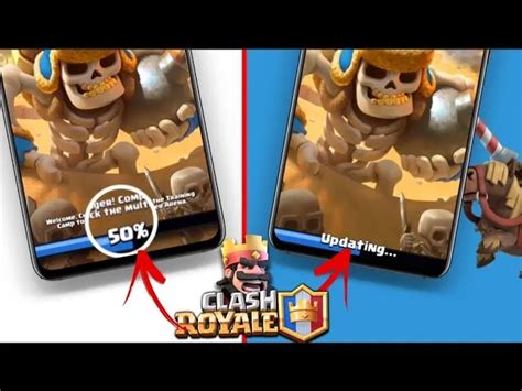clash royale stuck on updating error how to fix it