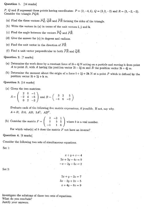 solved question 1 14 marks] p q and r represent three