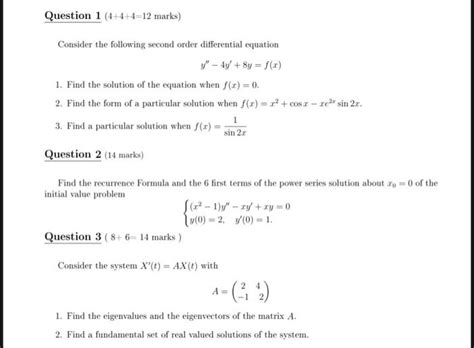 solved question 1 4 4 4 12 marks consider the following