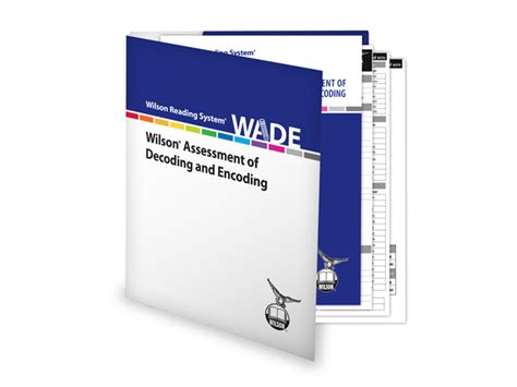 Wade Wilson Assessment Of Decoding And Encoding Grand View University Bookstore