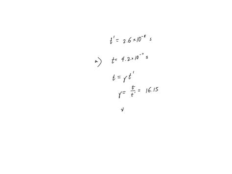SOLVED The negative pion π is an unstable particle with an average lifetime of