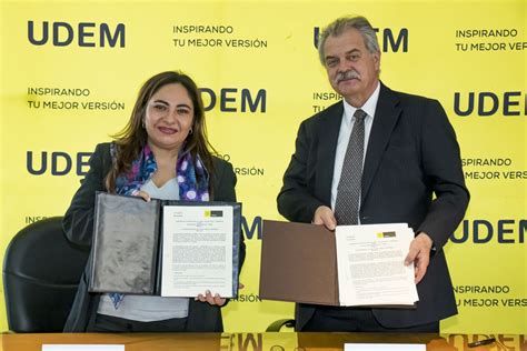 Firman Convenio De Cooperación Udem Y Unifranz Udem