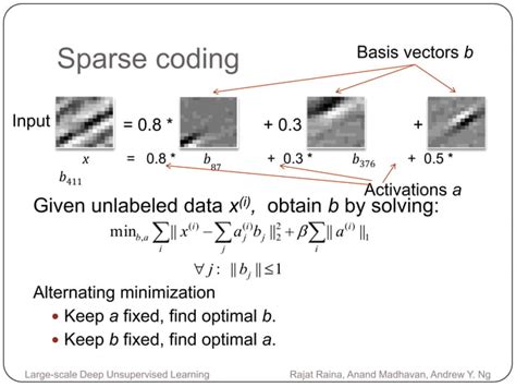 Large Scale Deep Unsupervised Learning Using Graphics Processors Pptx