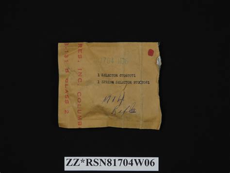 Selector For M14 Rifle Smithsonian Institution