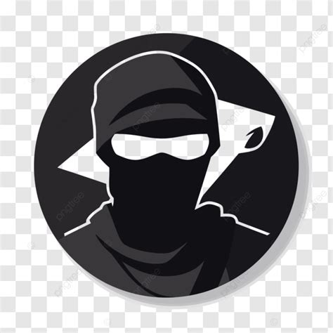 배지 스티커 벡터 마스크를 쓴 검은 얼굴 흰색 배경에 있는 산적의 단순한 검은색 아이콘 그림자 없음 Png 일러스트 및 벡터 에 대한 무료 다운로드 Pngtree