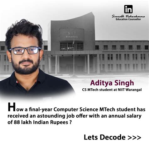 saurabh vishwakarma on linkedin successstory careersuccess